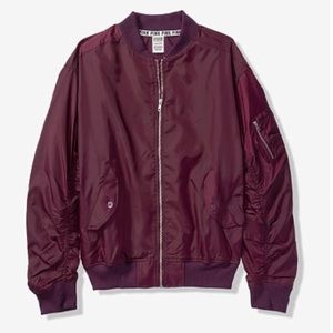 PINK Victoria's Secret | Jackets & Coats | New Vs Pink Flight Bomber ...